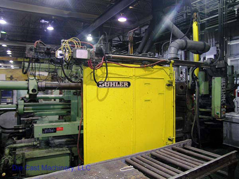 Used Buhler GDM-H-400B 400 Metric Ton Cold Chamber Die Casting Machine ...