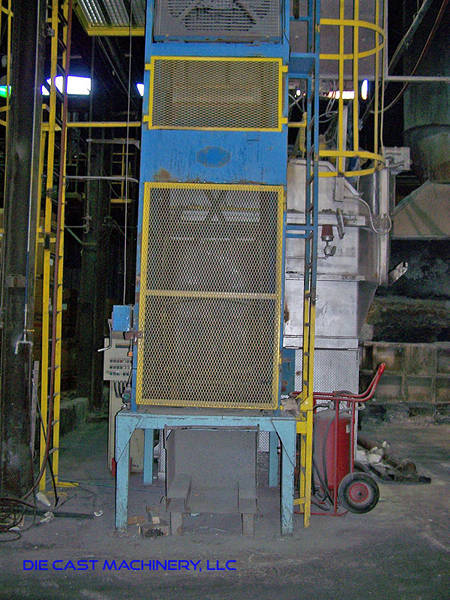 Used Striko Aluminum Melting Holding Furance StrikoMelter DCM 2894