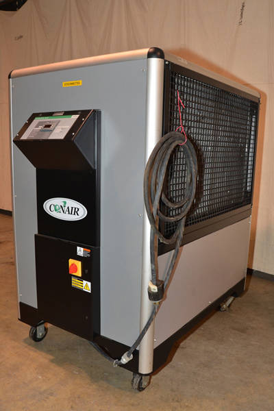 Used Conair PCA5 4.3 - 4.7 tons Combination Heated Water Chiller Unit ...